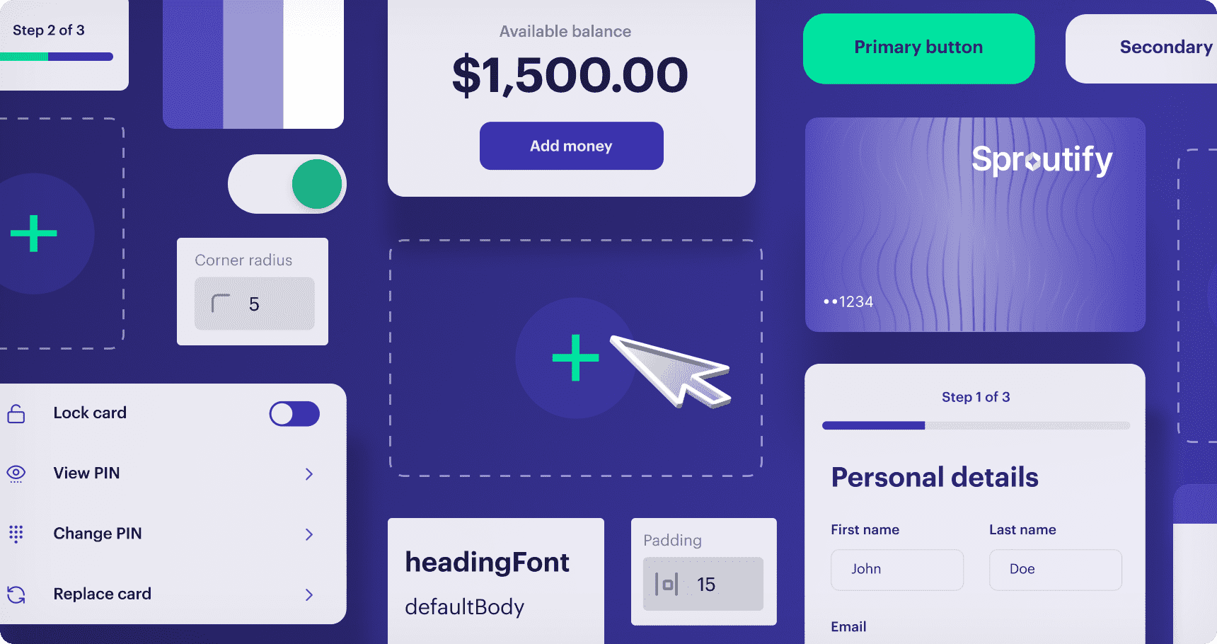 UX Toolkit transactions component